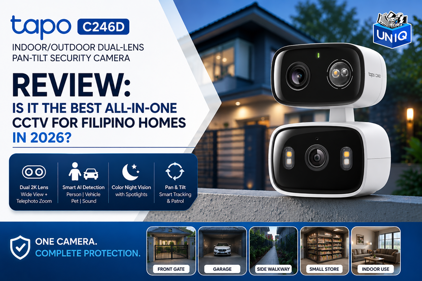 Tapo C246D Review: Best Indoor-Outdoor CCTV for PH? – UNIQ Online Store